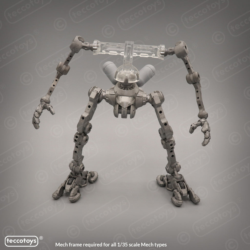 Age Of Mecha™ Mech Frame (action vehicle kit print file) – teccotoys