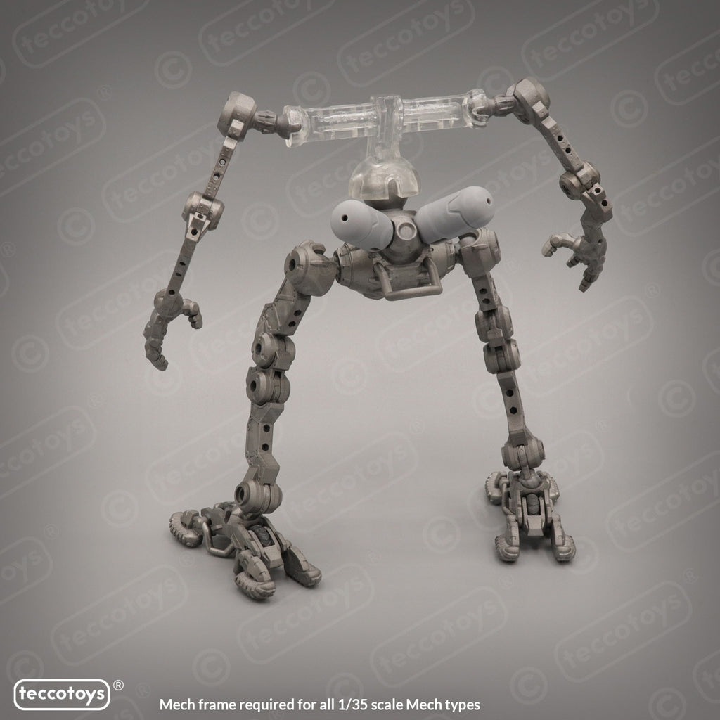Age Of Mecha™ Mech Frame (action vehicle kit print file) – teccotoys