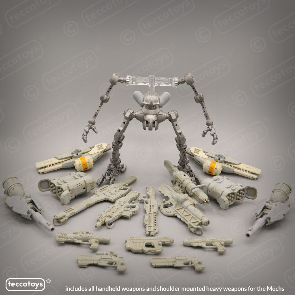 Age Of Mecha™ Mech Frame (action vehicle kit print file) – teccotoys