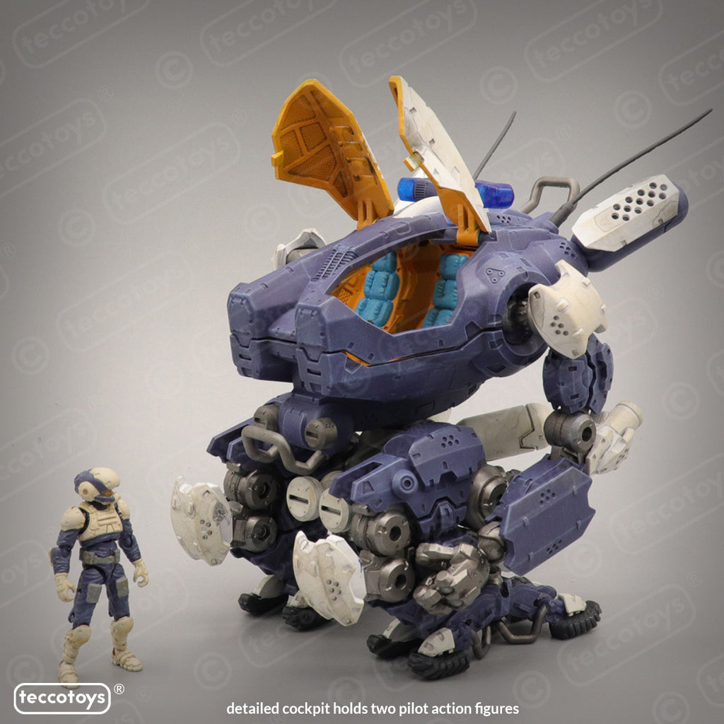 Age Of Mecha™ Police Mech (action vehicle kit print file) – teccotoys