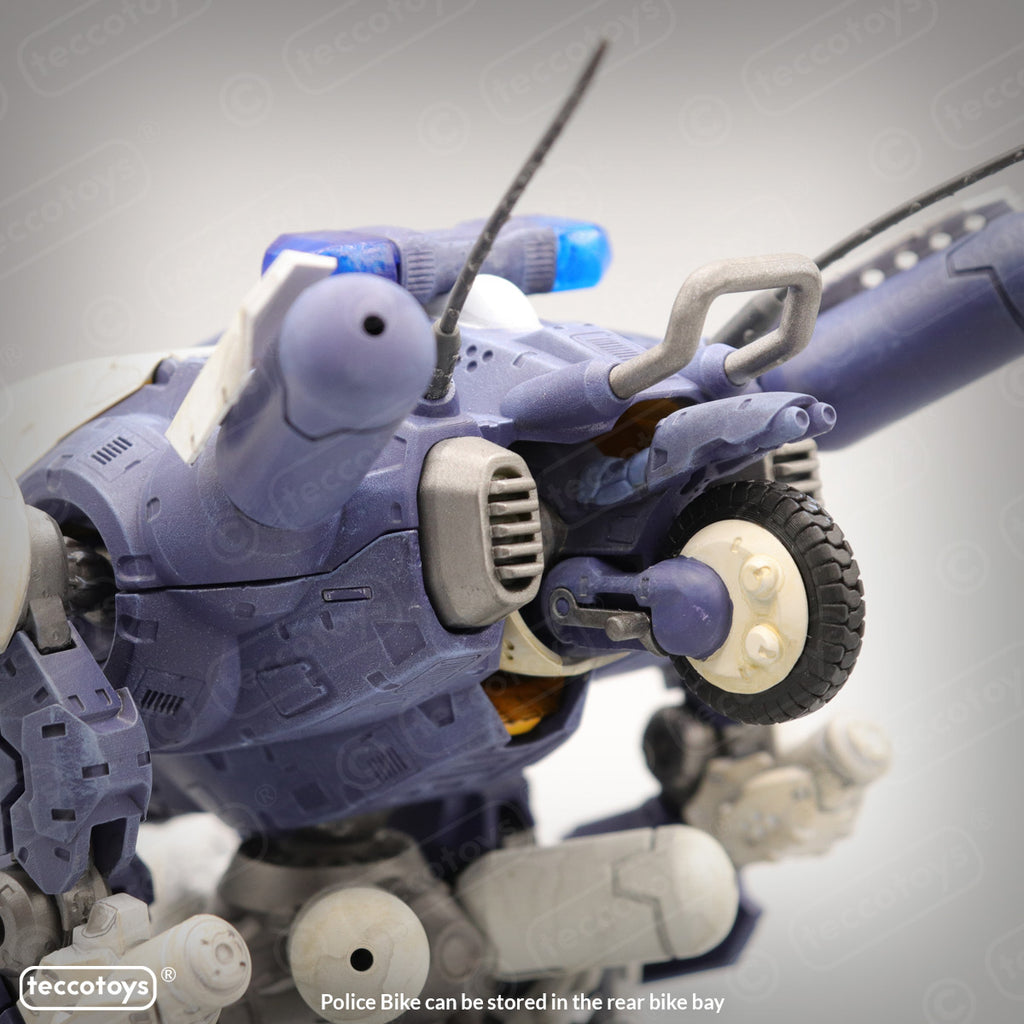 Age Of Mecha™ Police Mech (action vehicle kit print file) – teccotoys