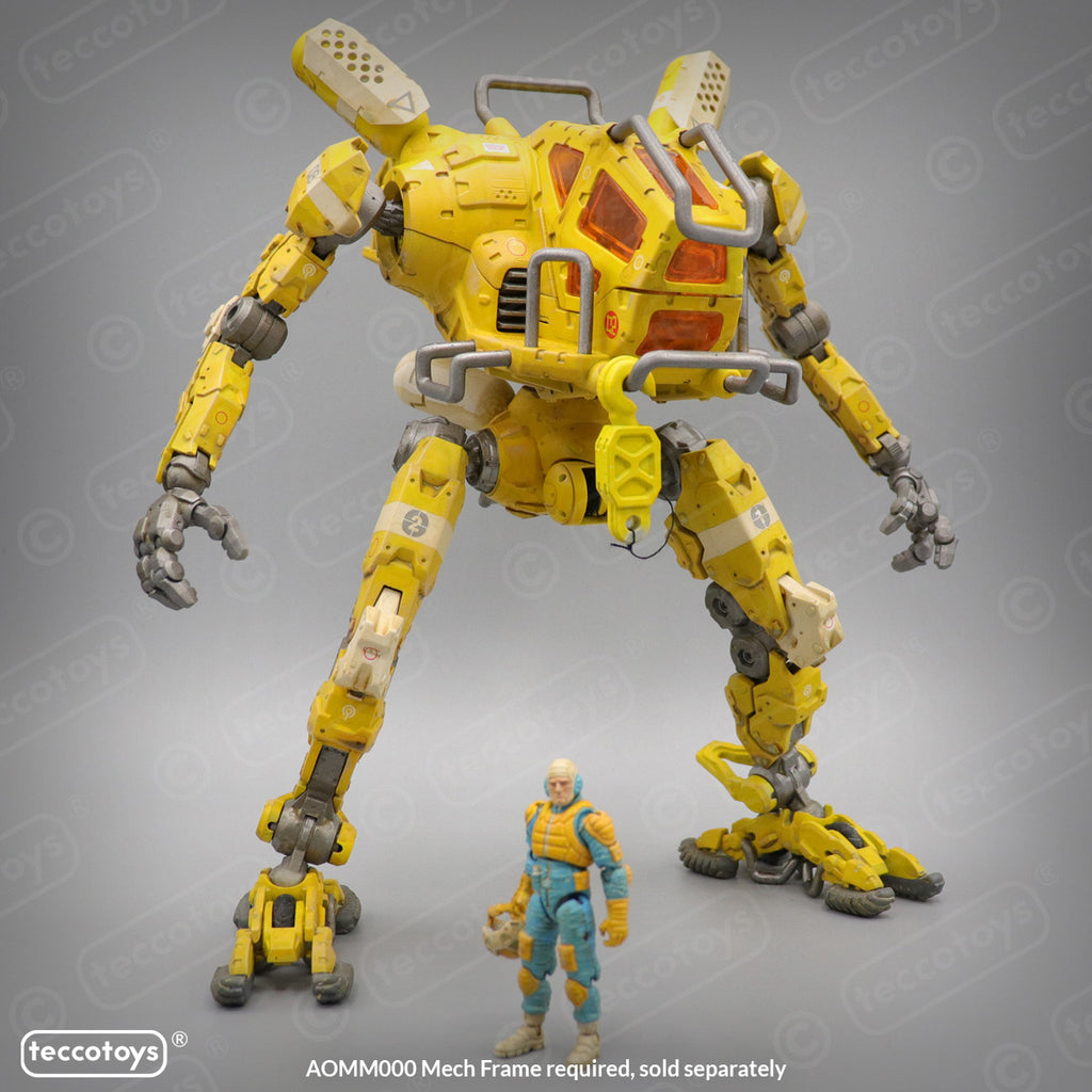 Age Of Mecha™ Construction Mech (action vehicle kit print file) – teccotoys