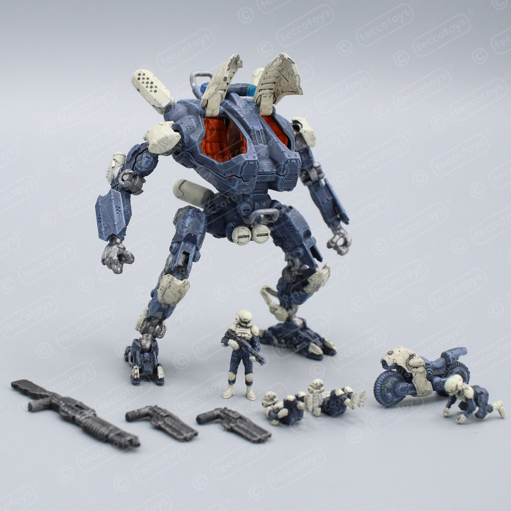 Pocket Mech™ "Police" 3D printable action figure file (pre-supported ...