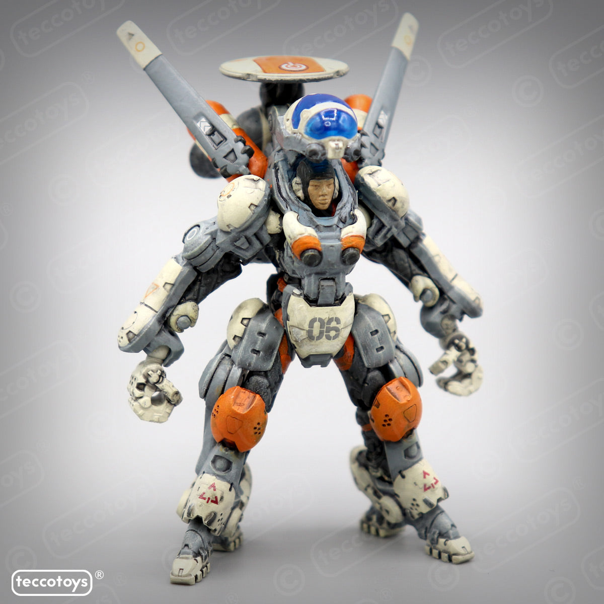 Age Of Mecha™ Exo Armor "Space Type Recon" 3D printable action figure ...